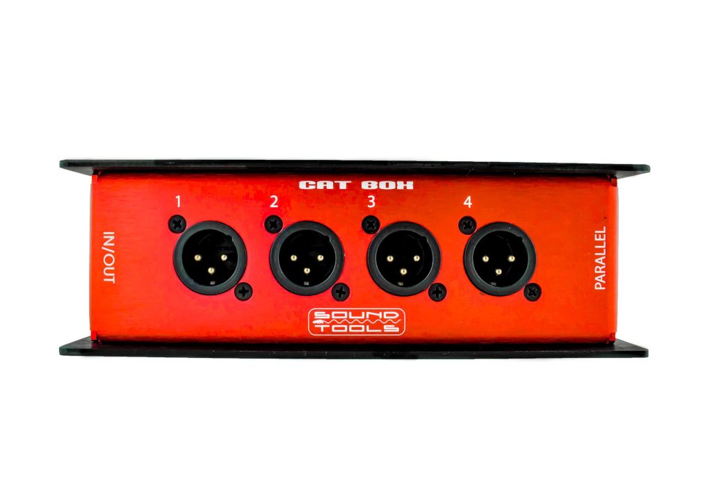 Stagebox 4 canales Soundtools CAT Box Male XLR – C&V Music Store