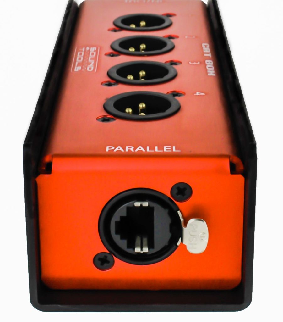 Stagebox 4 canales Soundtools CAT Box Male XLR – C&V Music Store