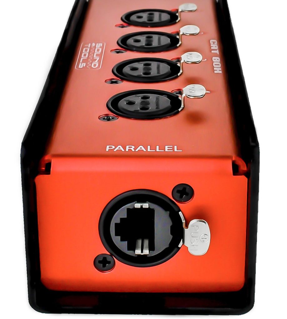 Stagebox 4 canales Soundtools CAT Box Male XLR – C&V Music Store