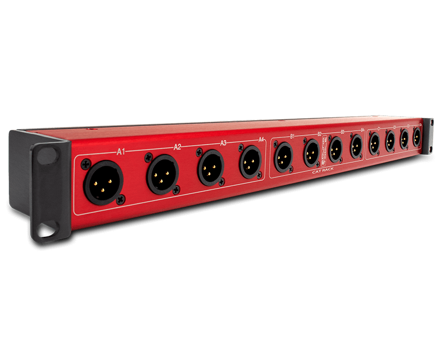 Stagebox 12 canales CAT Rack XLR Male – C&V Music Store